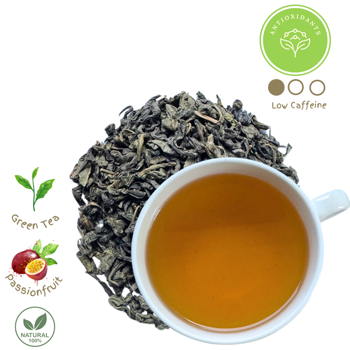 Passionfruit Escape - Green Tea Blend | Passion Fruit Tea – so gud